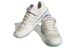 Adidas Originals Forum Low Sneakers - White/purple/mint