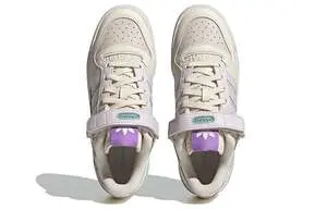 Adidas Originals Forum Low Sneakers - White/purple/mint
