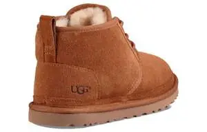UGG Neumel Lace-up Fleece Lined Boots - Chestnut