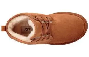 UGG Neumel Lace-up Fleece Lined Boots - Chestnut