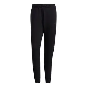 Adidas Neo M Cs Db Tp 2 Logo Stripe Athletics Sports Knit Bundle Feet Pants - Black