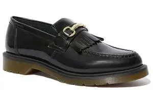 Dr. Martens Adrian Jk Loafer With Horsebit Detail - Black