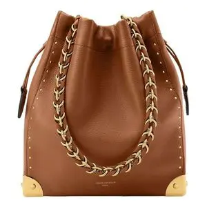 LOUIS VUITTON Noé Trunk Bucket Bag - Tan