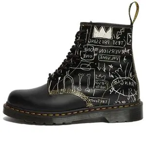 Dr. Martens X Jean-michel Basquiat 1460 Lace Up Boots