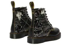 Dr. Martens X Jean-michel Basquiat 1460 Lace Up Boots