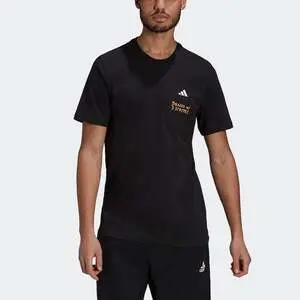 Adidas Pocket Tee M Embroidered Sports Short Sleeve