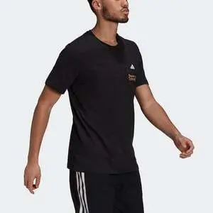 Adidas Pocket Tee M Embroidered Sports Short Sleeve