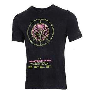 Nike World Tour Washed Printing Round Neck