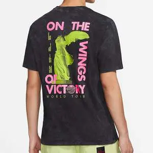 Nike World Tour Washed Printing Round Neck