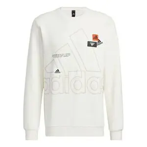 Adidas Mh Bp3 Crew Logo Athleisure Casual Sports Round Neck - Default Color