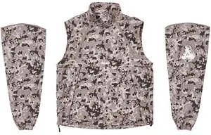 PALACE Ss22 Zip Off Gilet Jacket - Multi Color