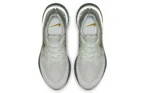 Nike Epic React Flyknit Premium 'vast Grey Gold' Athletic Shoes - Silverwhite