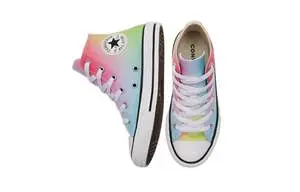 CONVERSE Chuck Taylor All Star High Top Gradient Sneakers - White/red/blue