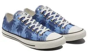 CONVERSE Chuck Taylor All Star Sunset Palm Low Top Sneakers - Blue