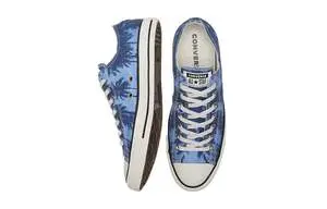 CONVERSE Chuck Taylor All Star Sunset Palm Low Top Sneakers - Blue