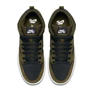 Nike Dunk High Sneakers - Black/brown