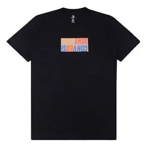 CONVERSE Reverse Box Tee Asia Sizing - Black