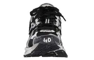 Balenciaga Runner Sneakers - Black/white