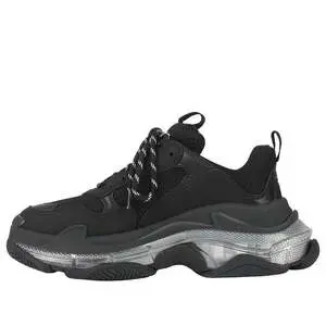 Balenciaga Triple S Iridescent Sneakers - Black