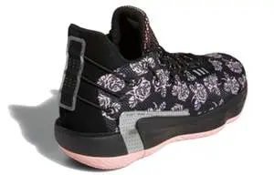 Adidas Dame 'rose City' Sneakers - Black/pink/gray