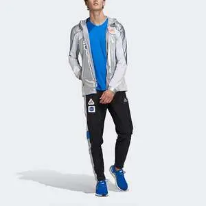 Adidas Space Jacket Hooded Running Jacket