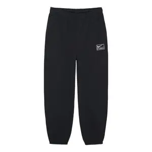 Nike X Stussy Ss23 Washed Sweatpants Asia Sizing 'black - Black (ss23)