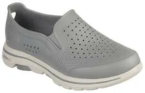 Sketchers Go Walk 5 Slip-on Sneakers - Gray