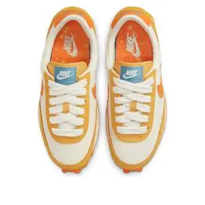 Nike Daybreak Paisley Swoosh Sneakers - White/orange