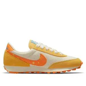 Nike Daybreak Paisley Swoosh Sneakers - White/orange
