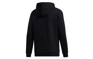 Adidas Neo Alphabet Printing Casual Sports Zipper - Black