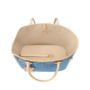 LOUIS VUITTON Neverfull Mm Monogram Denim