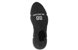 Balenciaga Recycled Speed Sock Sneakers - Black