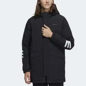 Adidas Mid-length Hooded Down Jacket