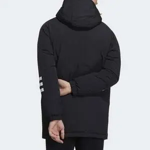 Adidas Mid-length Hooded Down Jacket