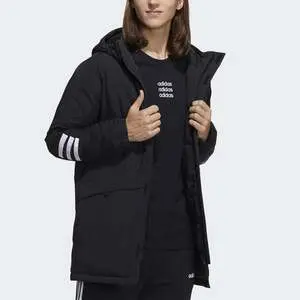 Adidas Mid-length Hooded Down Jacket