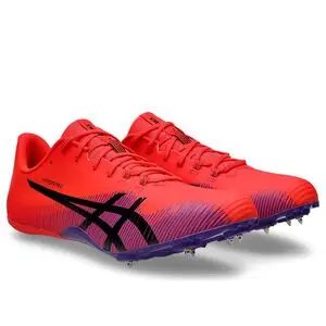 Asics Hyper Sprint Athletic Shoes - Flash Red/black