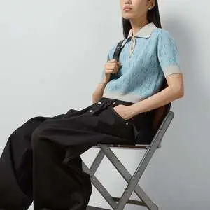 Gucci Gg Wool Jacquard Polo