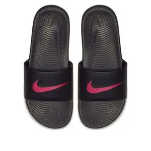 Nike Kawa Slides - Black