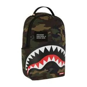 SPRAYGROUND Shark Central Camo Dlxs Backpack - Multicolor