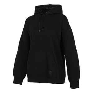 JORDAN Air Flight Fleece Pullover Hoodie - Black