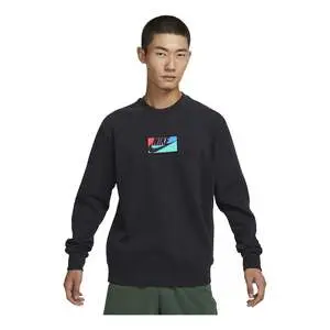Nike Club Fleece Crew Sweatshirt - Black