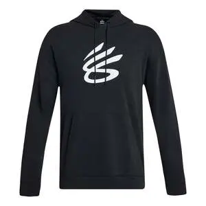 Under Armour Curry Logo Hoodie - Black/white