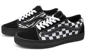 VANS Comfycush Old Skool Mixed Media Sneakers - Black/white