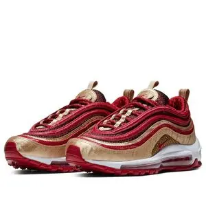 Nike Max 97 Qs Sneakers - Gold/red