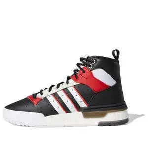 Adidas Adidas Rivalry RM High Top Sneakers Black/red
