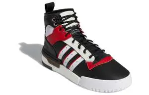 Adidas Rivalry Rm High Top Sneakers - Black/red