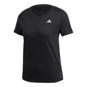 Adidas Training Sports Running T-shirts - Black
