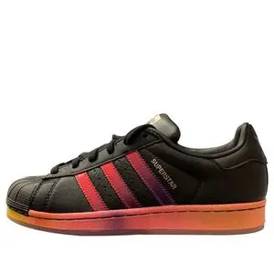 Adidas Adidas Originals Superstar Low Top Sneakers Black/red