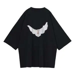 Yeezy X Balenciaga Dove 3/4 Sleeve Tee 'washed