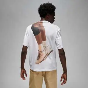 JORDAN Flight Heritage 85 T-shirt 'white - White/black